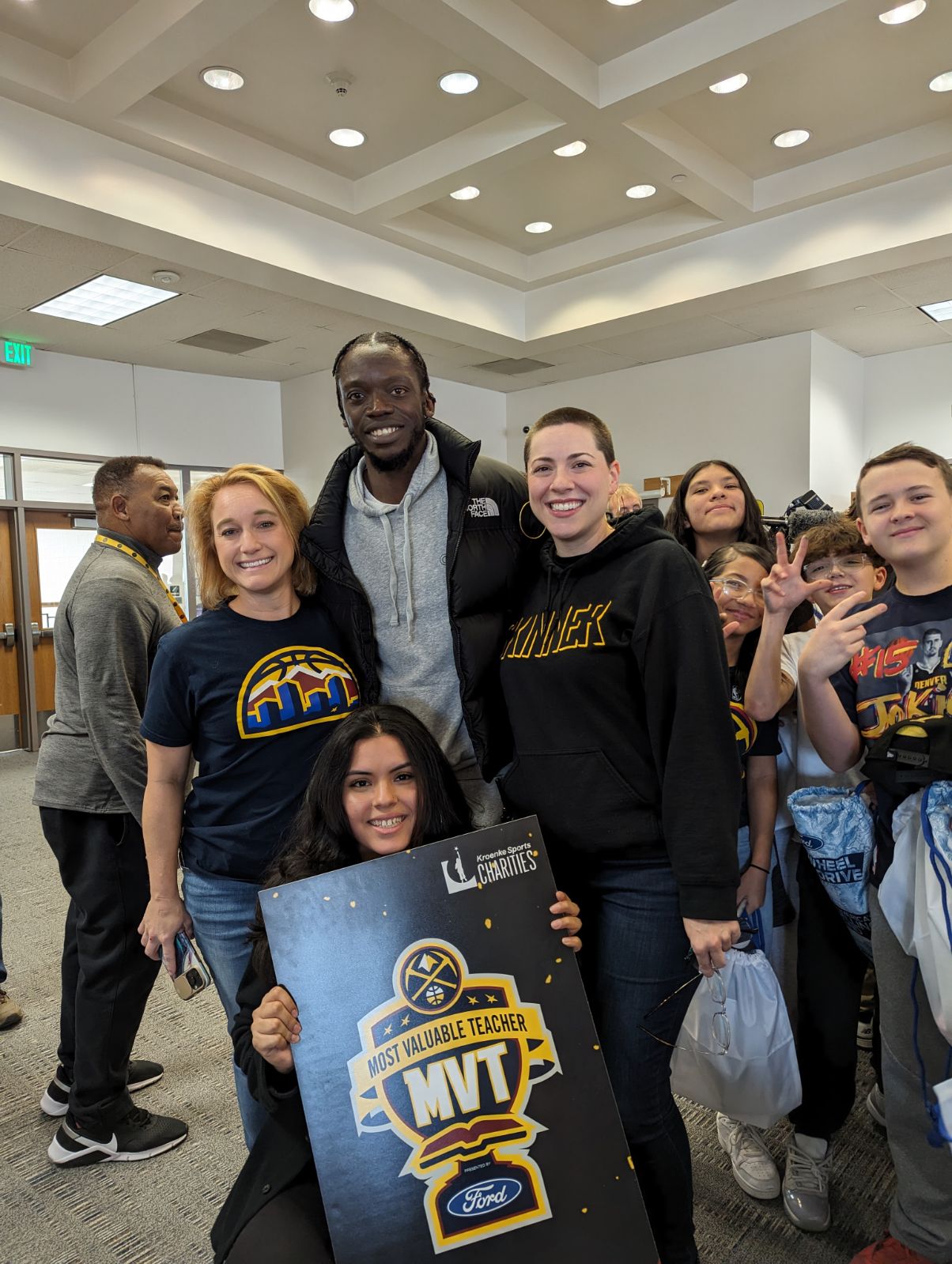 Skinner Middle School » Ms. Ramirez – Denver Nuggets Most Valuable Teacher
